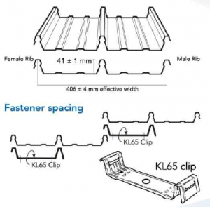 Lysaght Klip Lok – Atapbluescope